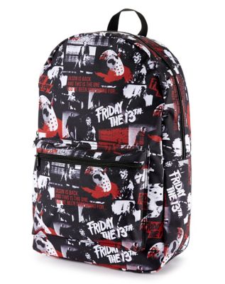 Jason is Back Print Backpack - Friday the 13th - Spencer's