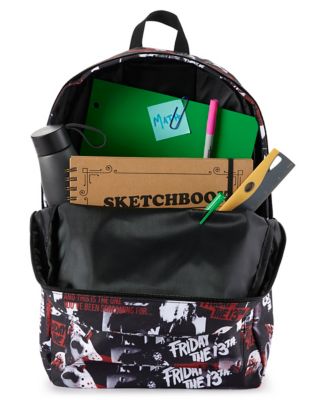 Jason is Back Print Backpack - Friday the 13th - Spencer's