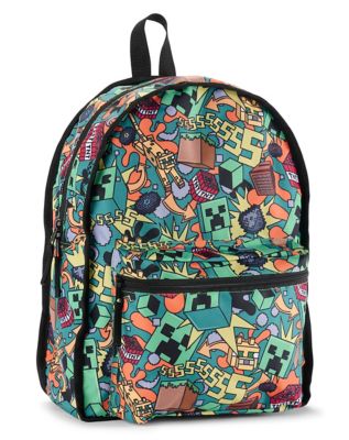 Creeper Reversible Backpack - Minecraft - Spencer's