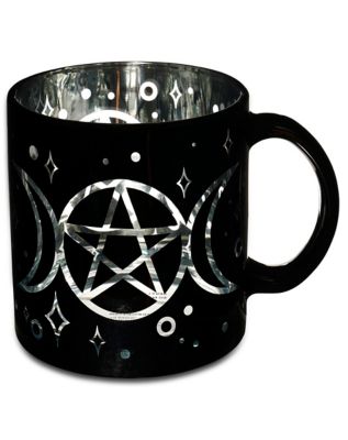 Monochrome Celestial Coffee Mug - 20 oz. - Spencer's