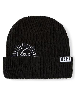 Moon and Sun Cuff Beanie Hat - Neff - Spencer's