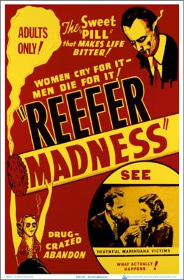 Vintage Reefer Madness Poster - Spencer's