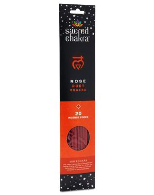 Rose Root Chakra Incense Sticks 20 Pack - Sacred Chakra - Spencer's