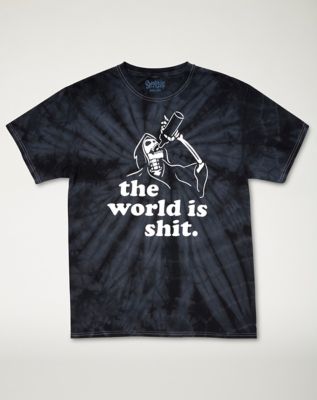 The World Is Shit T Shirt - Spencer's