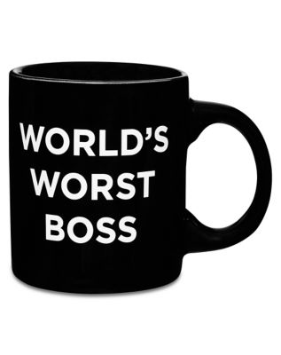 World's Worst Boss Coffee Mug - 20 oz. - Spencer's