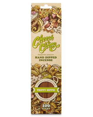 Trippy Hippie Incense Sticks 100 Pack - Cheech and Chong - Spencer's