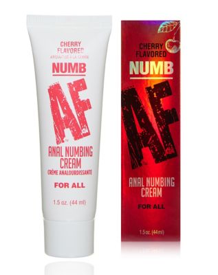 Cherry Flavored Numb AF Anal Numbing Cream 2.0 - 1.5 oz - Spencer's