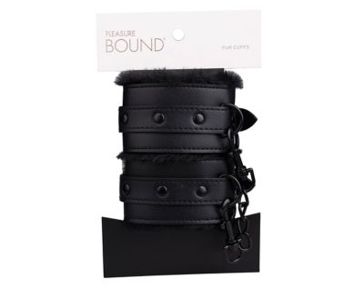 All Black Handcuffs - Pleasure Bound - Spencer's