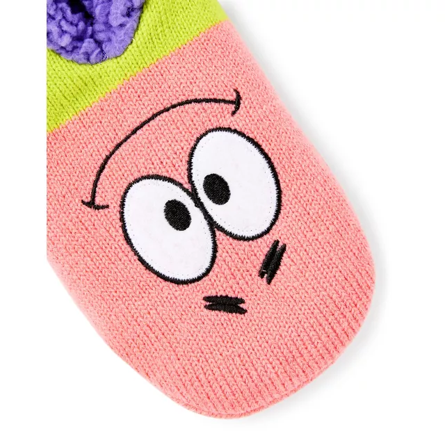 SpongeBob SquarePants and Patrick Star Slipper Socks - Spencer's