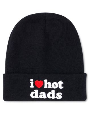 I Heart Hot Dad Hats Cuff Beanie Hat - Danny Duncan - Spencer's