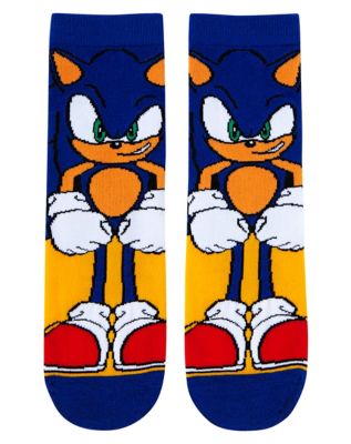 Classic Sonic Crew Socks - Sonic the Hedgehog - Spencer's