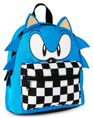 3D Sonic Checkered Mini Backpack - Sonic the Hedgehog - Spencer's