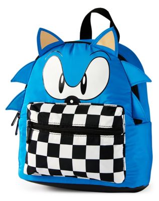3D Sonic Checkered Mini Backpack - Sonic the Hedgehog - Spencer's