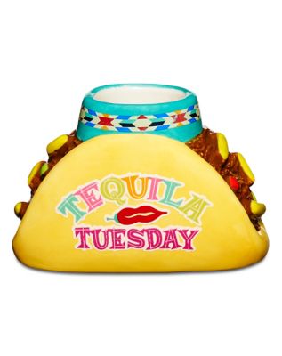 Tequila Tuesday Taco Shot Glass - 2 oz. - Spencer's