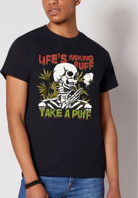 Life is Ruff Take A Puff T Shirt - Spencer's