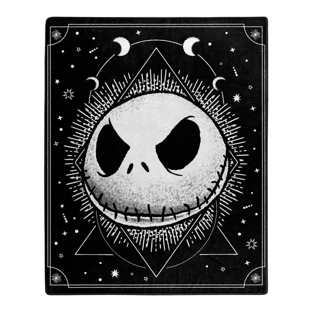 Astral Jack Skellington Fleece Blanket - The Nightmare Before Christmas ...