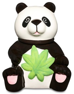 Molded Panda Stash Jar - 3 oz. - Spencer's