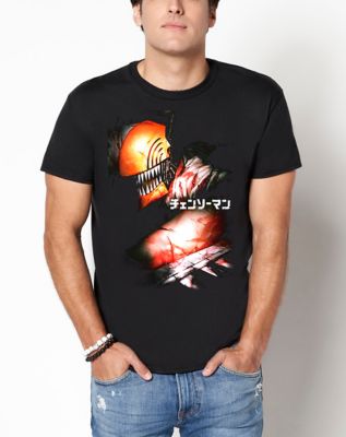 Chainsaw Man Poster T Shirt - Spencer's