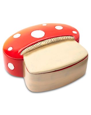 Red Mushroom Trinket Box - Spencer's