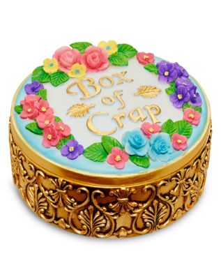 Box of Crap Trinket Box - Spencer's