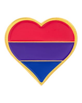 Multi-Pack Bisexual Pride Pin Set - 4 Pack - Spencer's