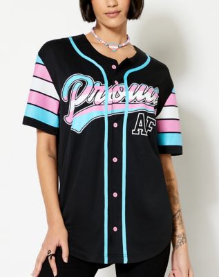 Proud AF Transgender Pride Baseball Jersey - Spencer's