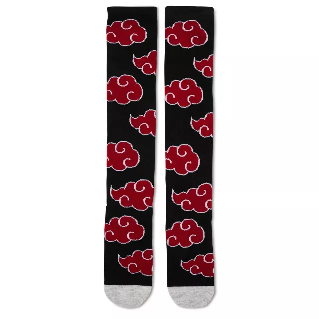 Akatsuki Knee High Socks - Naruto Shippuden - Spencer's