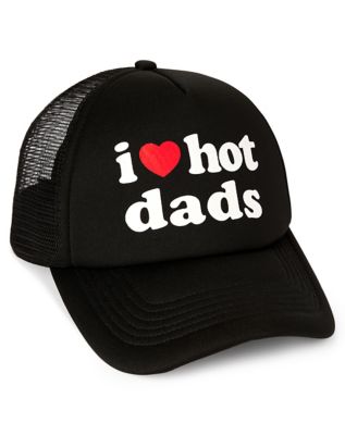 I Heart Hot Dads Trucker Hat - Danny Duncan - Spencer's