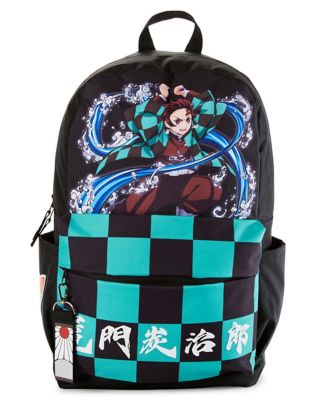 Checkered Tanjiro Backpack - Demon Slayer - Spencer's