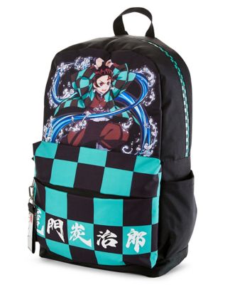 Checkered Tanjiro Backpack - Demon Slayer - Spencer's