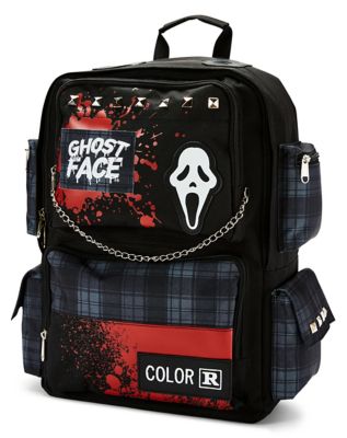 Ghost Face Built-Up Backpack - Spencer's