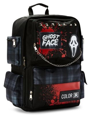 Ghost Face Built-Up Backpack - Spencer's