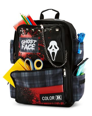 Ghost Face Built-Up Backpack - Spencer's