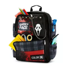 Ghost Face Built-Up Backpack - Spencer's