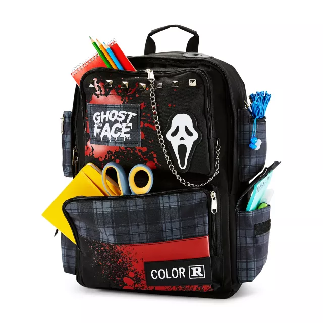 Ghost Face Built-Up Backpack - Spencer's