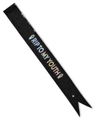 RIP to My Youth Sash - Spencer's