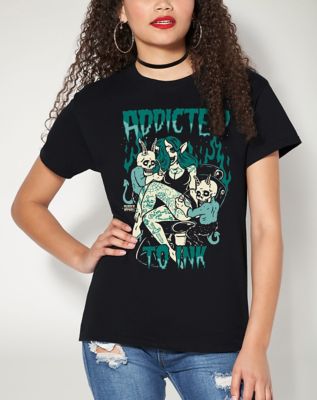 Ink Addict T Shirt - Murder Apparel - Spencer's