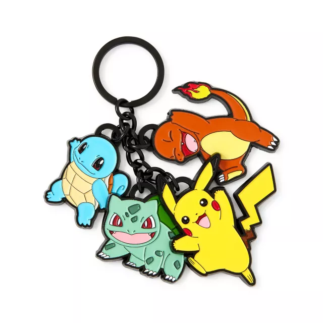 Pokémon Characters Multi-Charm Keychain - Spencer's