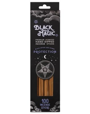 Black Opium and Myrrh Protection Incense Sticks - 100 Pack - Spencer's
