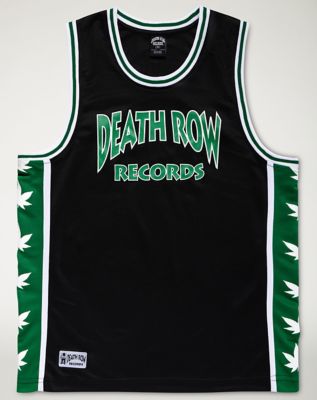 Black Death Row Records Basketball Jersey - Spencer's