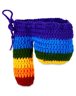 Rainbow Willy Warmer - Spencer's