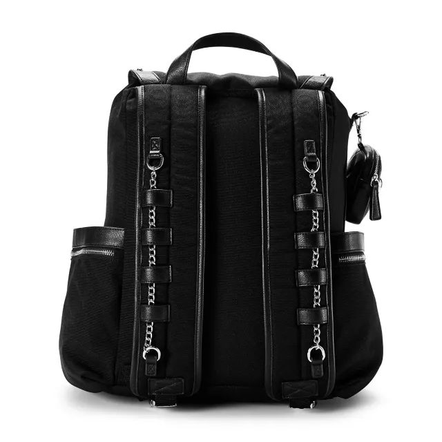 Black Studded Skull Rucksack Backpack - Spencer's