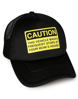 Caution Your Mom's House Snapback Hat - Danny Duncan - Spencer's