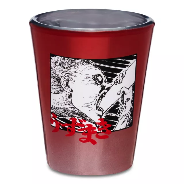 Red Uzumaki Shot Glass 1.1 oz.- Uzumaki - Spencer's