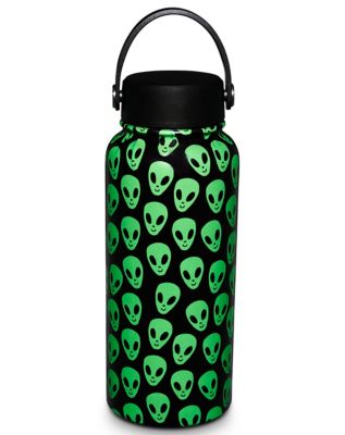 Alien Water Bottle - 32 oz. - Spencer's