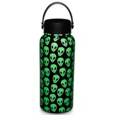 Alien Water Bottle - 32 oz. - Spencer's