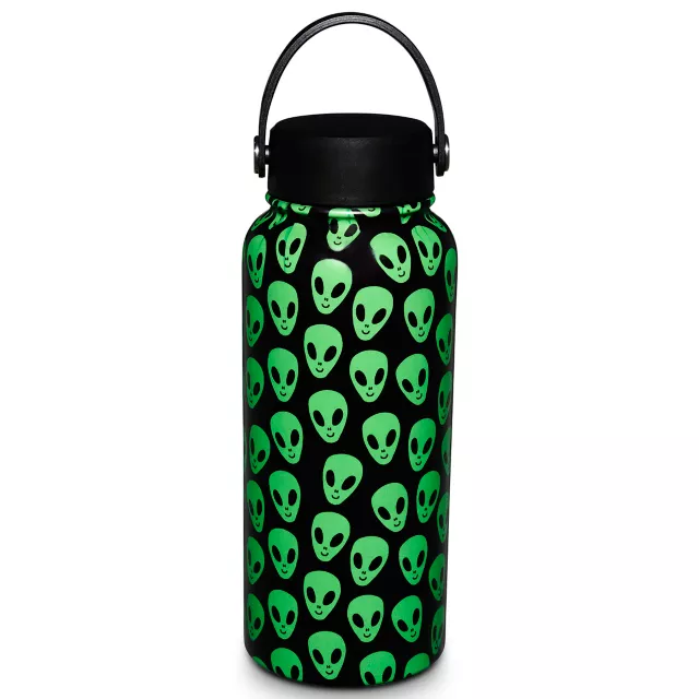 Alien Water Bottle - 32 oz. - Spencer's