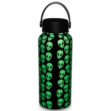 Alien Water Bottle - 32 oz. - Spencer's