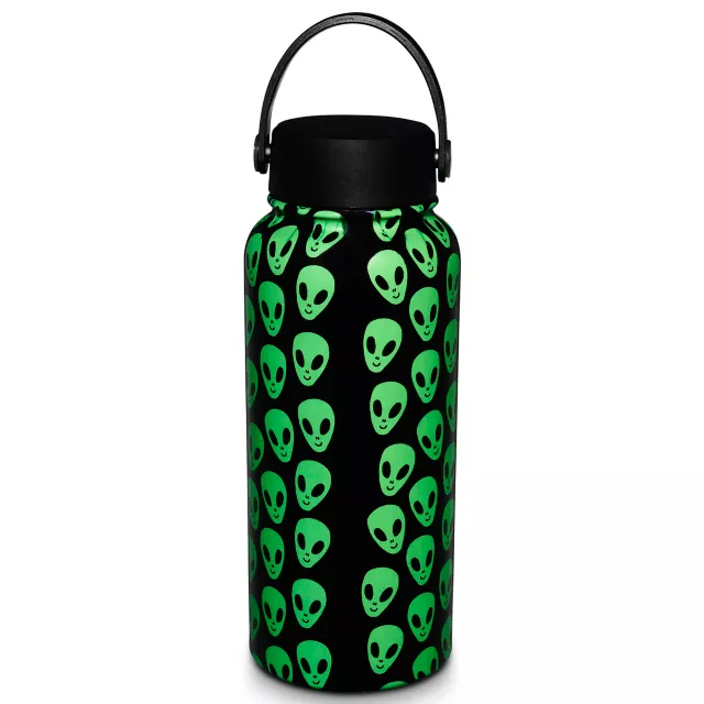 Alien Water Bottle - 32 oz. - Spencer's