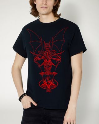 Evil Rising T Shirt - Sawblade666 - Spencer's